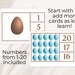 Egg Counting Clip Cards; Number Activity for Toddlers; Printable Math ...