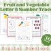 Printable Montessori-inspired 3 Part Cards, Fruits and Vegetables ...