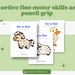 Printable Do-a-dot Pages, Farm Animals and Pets Theme, Fine Motor ...