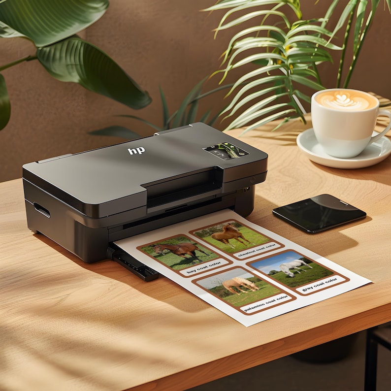 Horse Colors Flashcards for Kids; Horse Markings & Coat Colors Flash ...