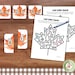 Leaf Letter Games for Pre-k and Kindergarten Upper & Lowercase Matching ...