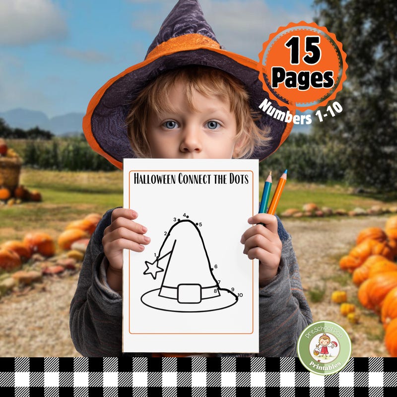 Connect the Dots for Pre School - Etsy