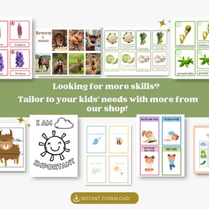 Printable Calming Cards, Mindfulness for Kids, Calm Down Corner ...
