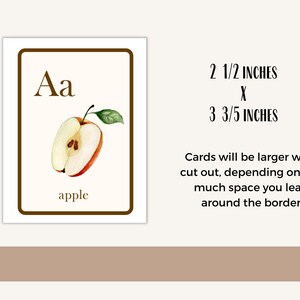Printable Alphabet Flashcards; Farm-themed ABC Cards; Letter ...