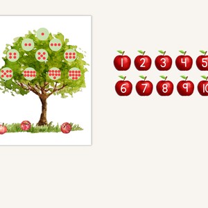 Apple Numbers Activities for Preschool; 3 Counting Activities; Counting ...