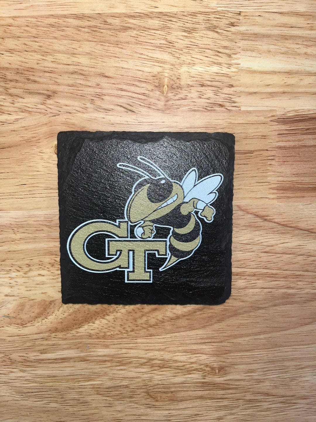Custom Sports Teams Logo Slate Coasters - Etsy