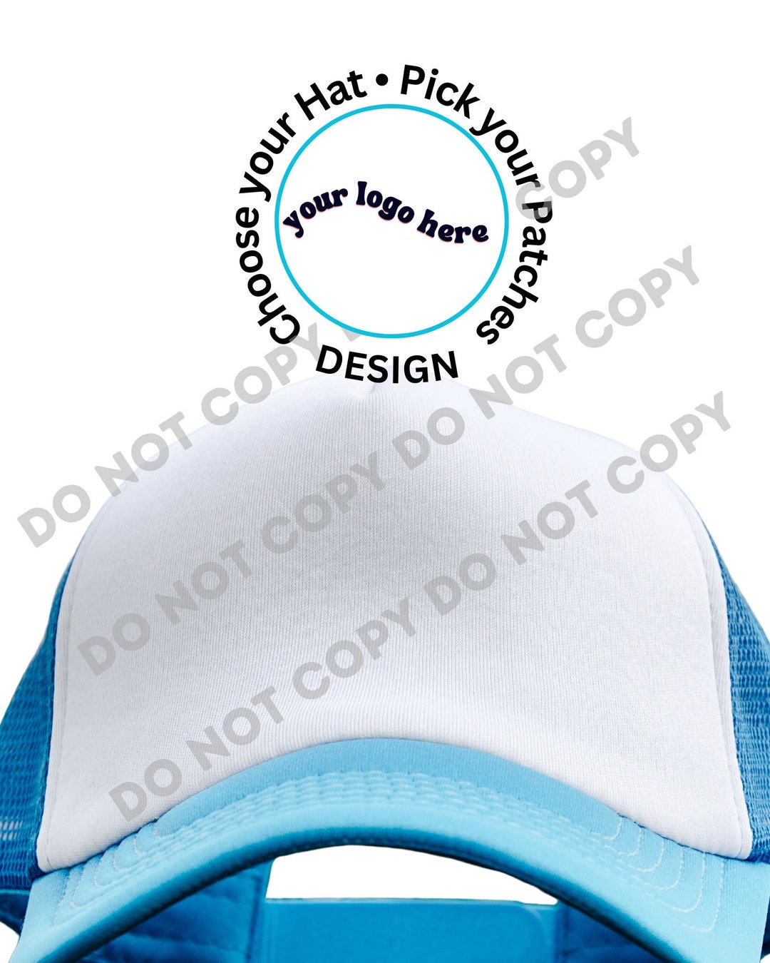 V1: CUSTOM Trucker Hat Placement Cards 8x10 Print - Etsy