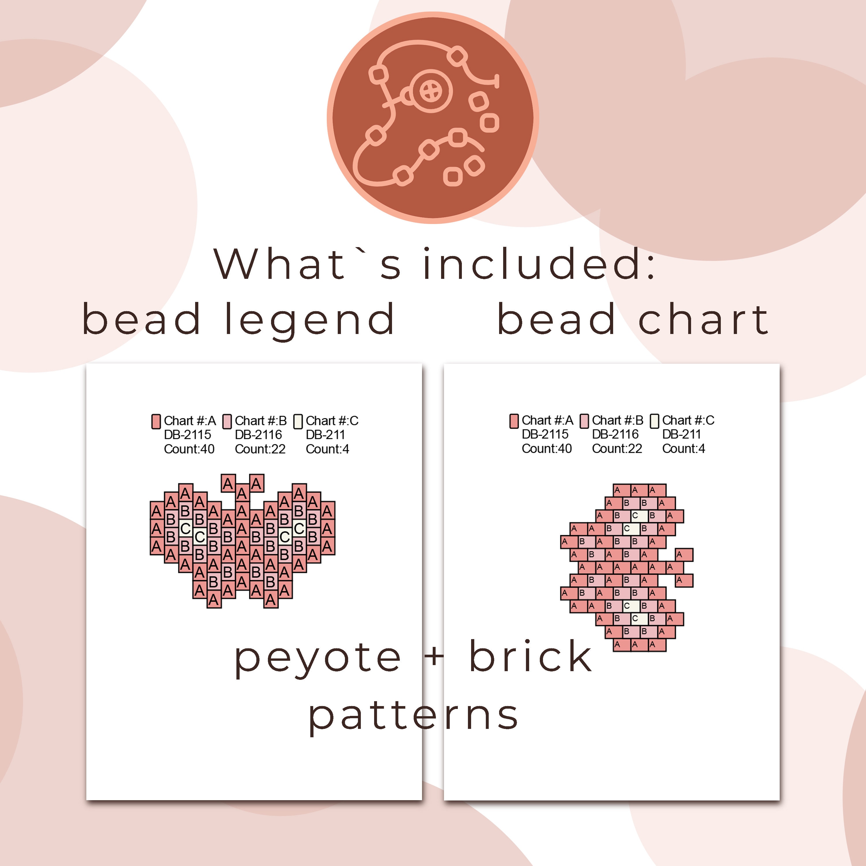 Adorable Rabbit Brick Stitch Pattern Brick Stitch or Peyote Pattern ...