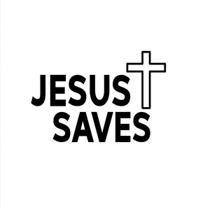 Jesus Saves Decal - Etsy