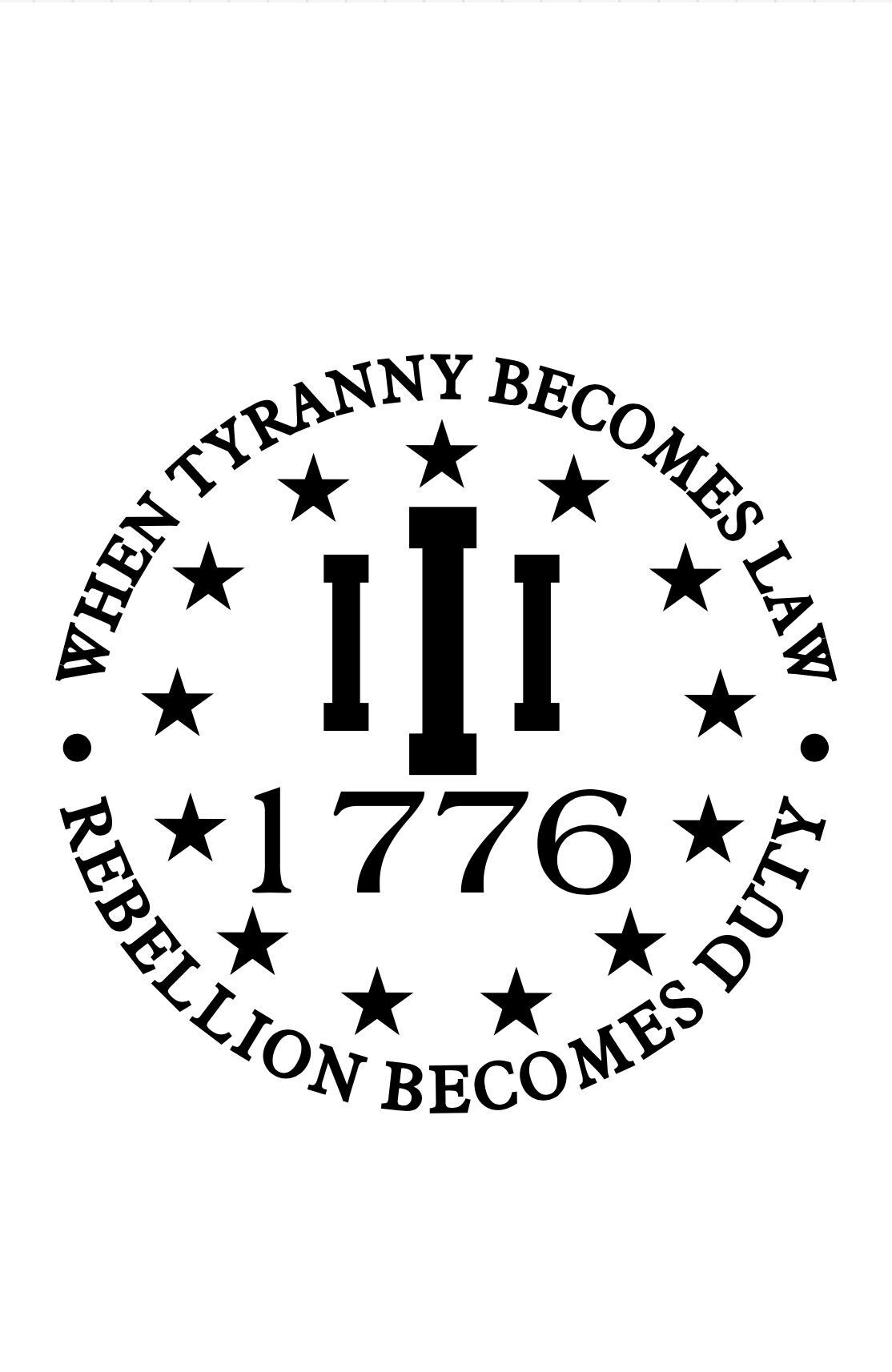 1776 Decal - Etsy
