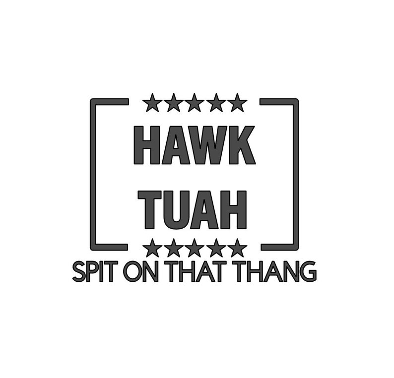 Hawk Tuah Decal - Etsy