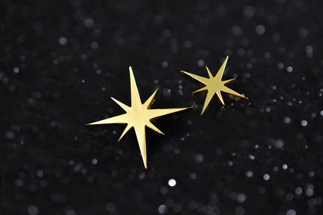 Gold Star Bright Mini Pins | Board Fillers | Stars | Celestial | Galaxy | Starlight | Board ...