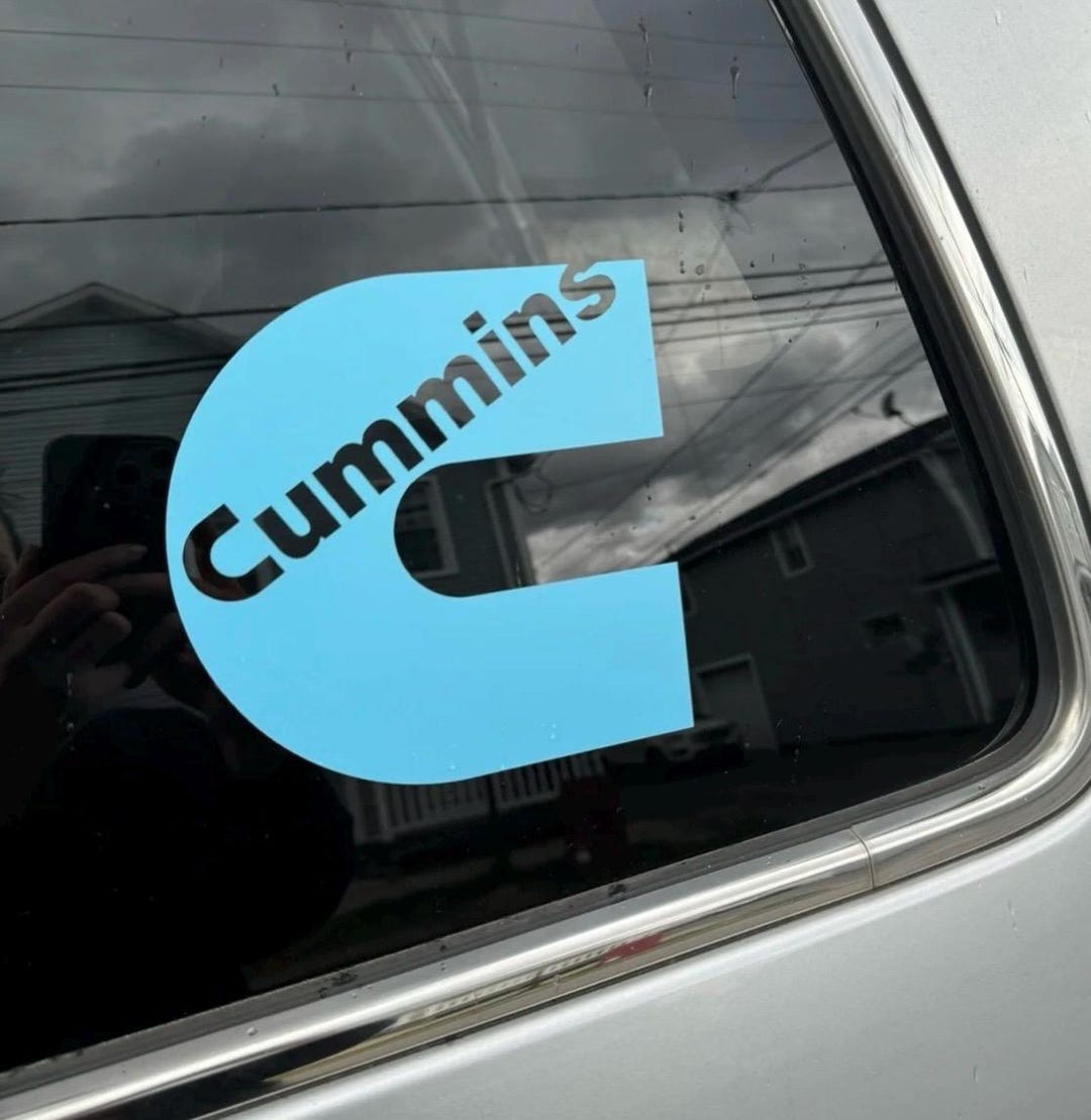 Cummins Decal - Etsy
