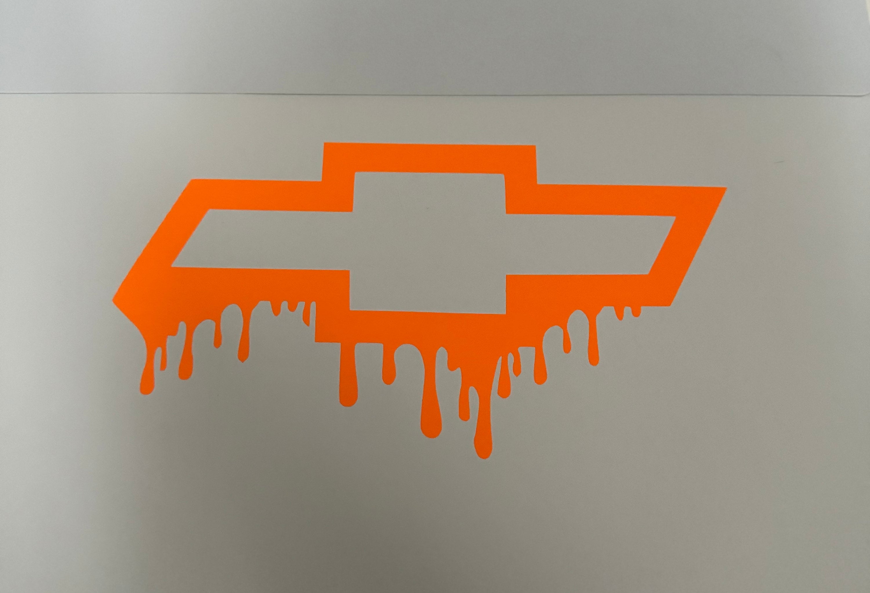 Chevy Drip Decal - Etsy