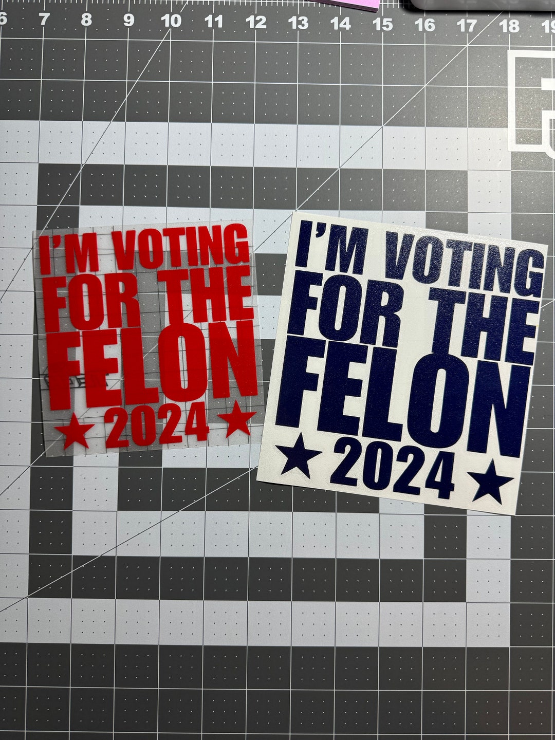 Im Voting for the Felon 2024 Decal - Etsy UK