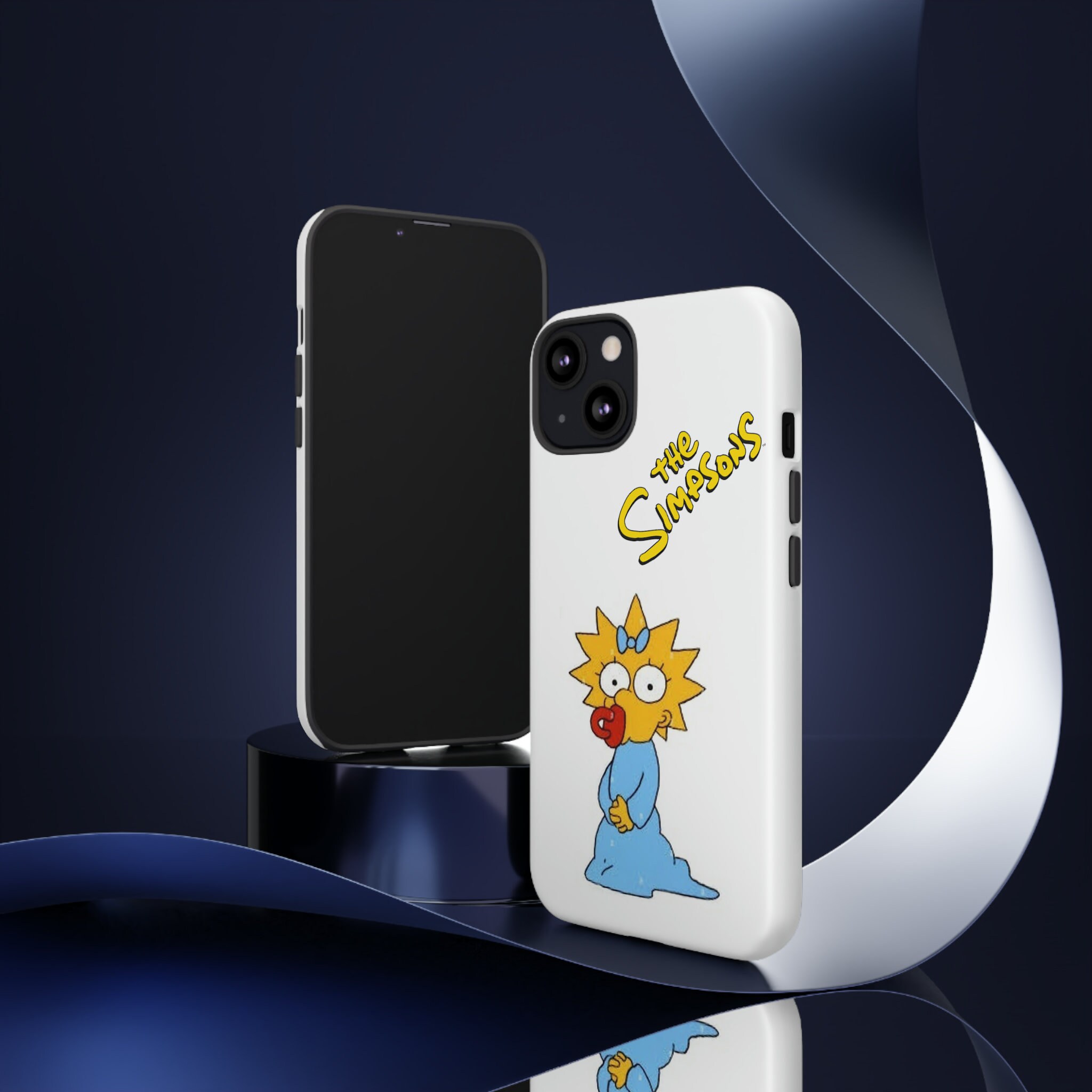 Maggie Simpson Phone Case Simpsons Art Casing Smartphone Accessory ...