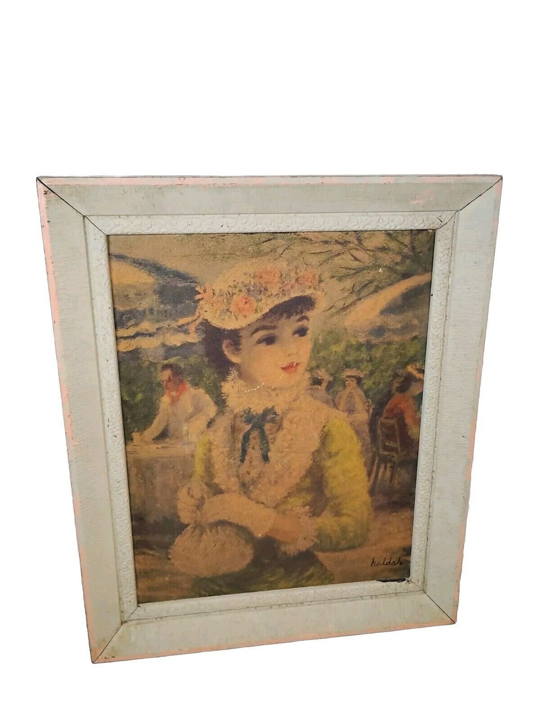 Original Cherry Jeffe Huldah tavern on the Green Print Signed 1714 Chic ...