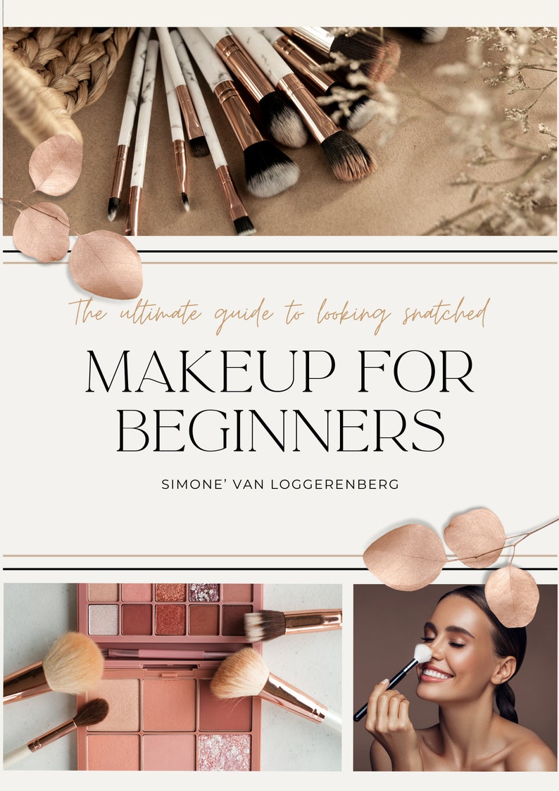 Makeup for Beginners: the Ultimate Guide to Looking Snatched - Etsy