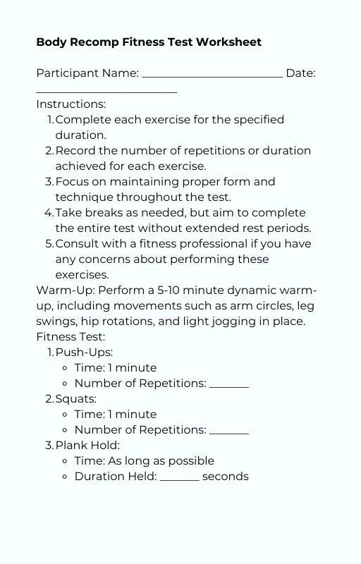 The 6-week Fit & Fabulous Workout Guide - Your Comprehensive Roadmap to ...