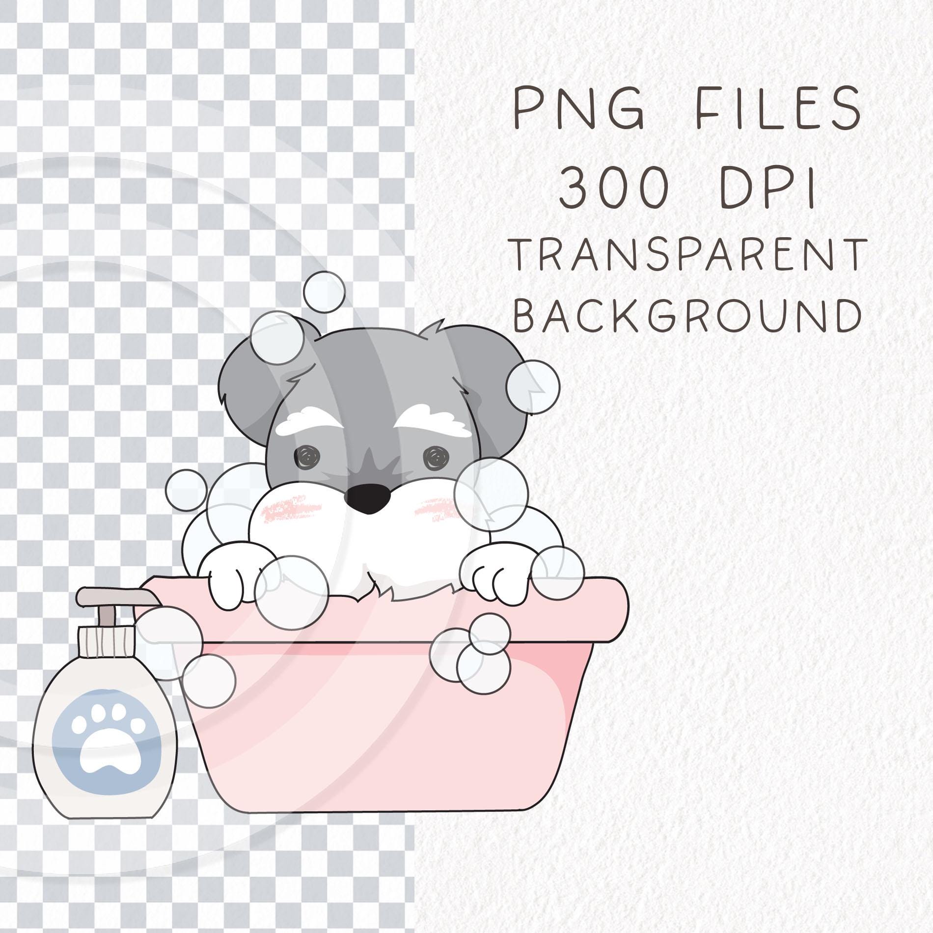 Dog Care Clipart, Cute Dog Clipart, PNG Files. - Etsy