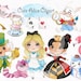 Cute Alice Clipart, Fairy Tale Clipart PNG Files 300 Dpi. - Etsy