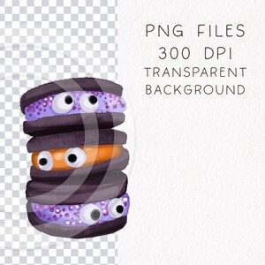 Halloween Candy Clipart PNG Files Instant Download PNG File - 300 Dpi ...