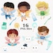 Tooth Fairy Boys Clipart , UFO Clipart PNG Files 300 Dpi. - Etsy