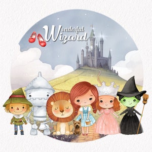 Wonderful Wizard Clipart PNG Files 300 Dpi. - Etsy