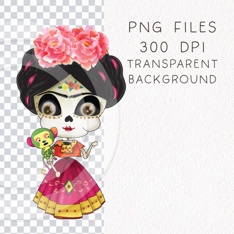 Miguel Character Clipart, Halloween Clipart, Instant Download PNG File ...