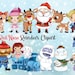 Reindeer and Friends Clipart , Santa Clipart , Instant Download PNG ...