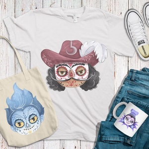 Villains Sugar Skull Clipart Set 2 ,instant Download PNG File - 300 Dpi ...