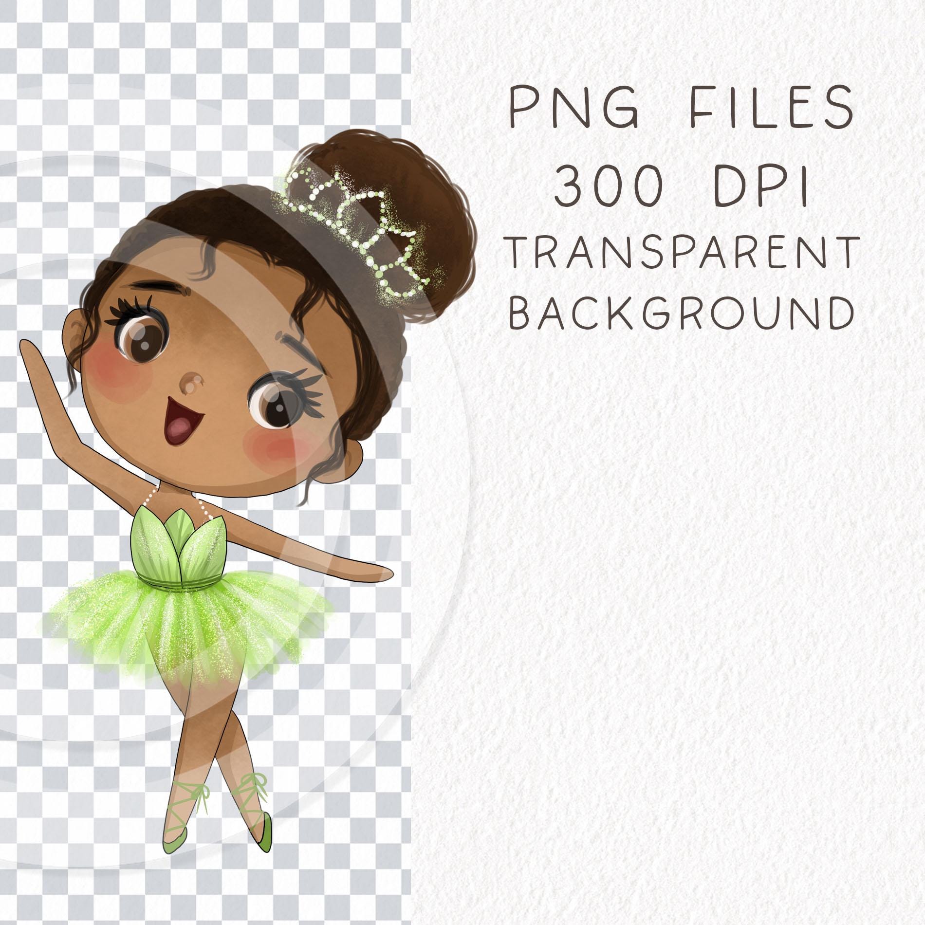 Cute Ballerina Girls Clipart Set 3 , PNG Files 300 Dpi. - Etsy