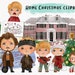 Christmas Boy Clipart, Hand Drawn Clipart Instant Download PNG File ...