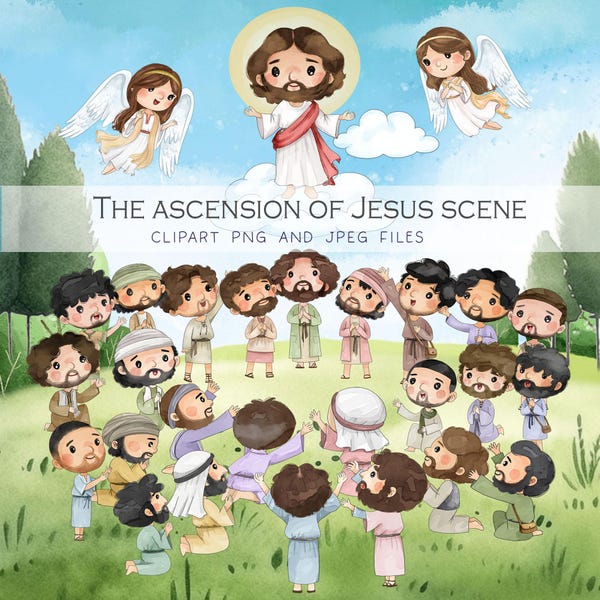 Clip Art of Ascension - Etsy