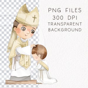 The Seven Sacraments Clipart , Bible Stories, Hand Drawn Illustration ...