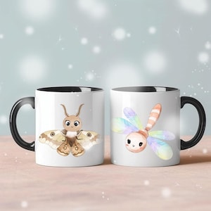 Cute Bugs, Insects Clipart, Hand Drawn Clipart, PNG Files. - Etsy