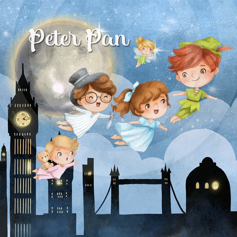 Peter Pan Clipart - Etsy Australia