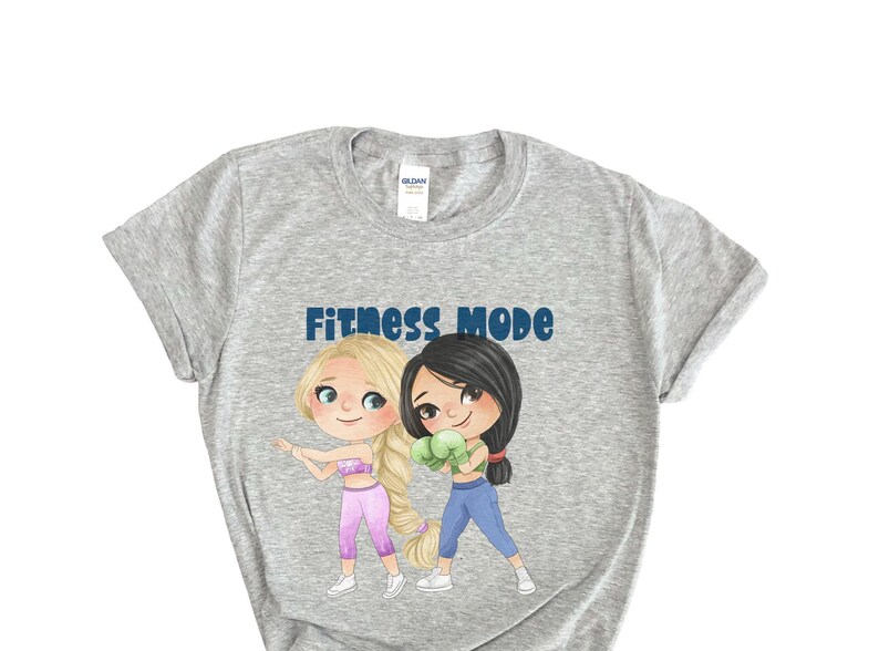 Cute Girls Workout Clipart Set1 ,instant Download PNG File - 300 Dpi - Etsy
