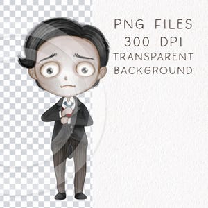 Halloween Wedding Clipart Instant Download PNG File - 300 Dpi - Etsy