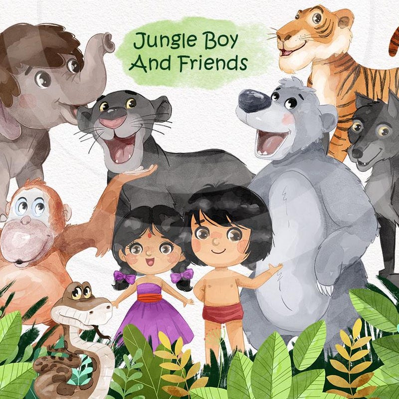Jungle Friends - Etsy