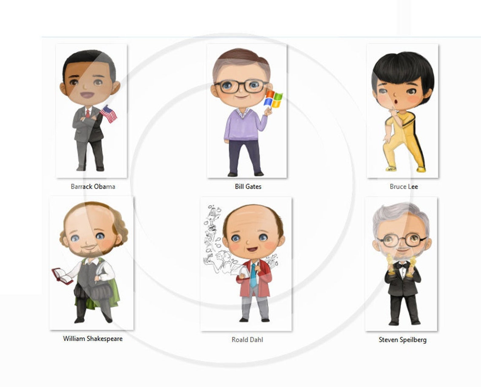 Inspired Man Clipart Set 3 Instant Download PNG File. - Etsy