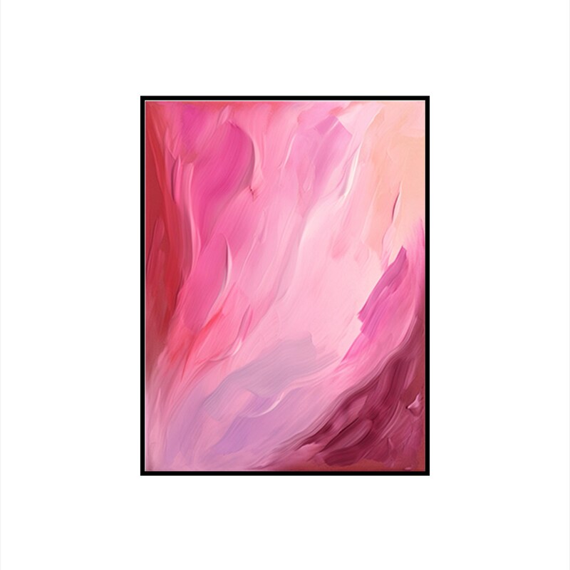 Pink Painting - Etsy