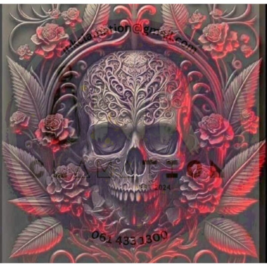 3d Skull Design - Etsy