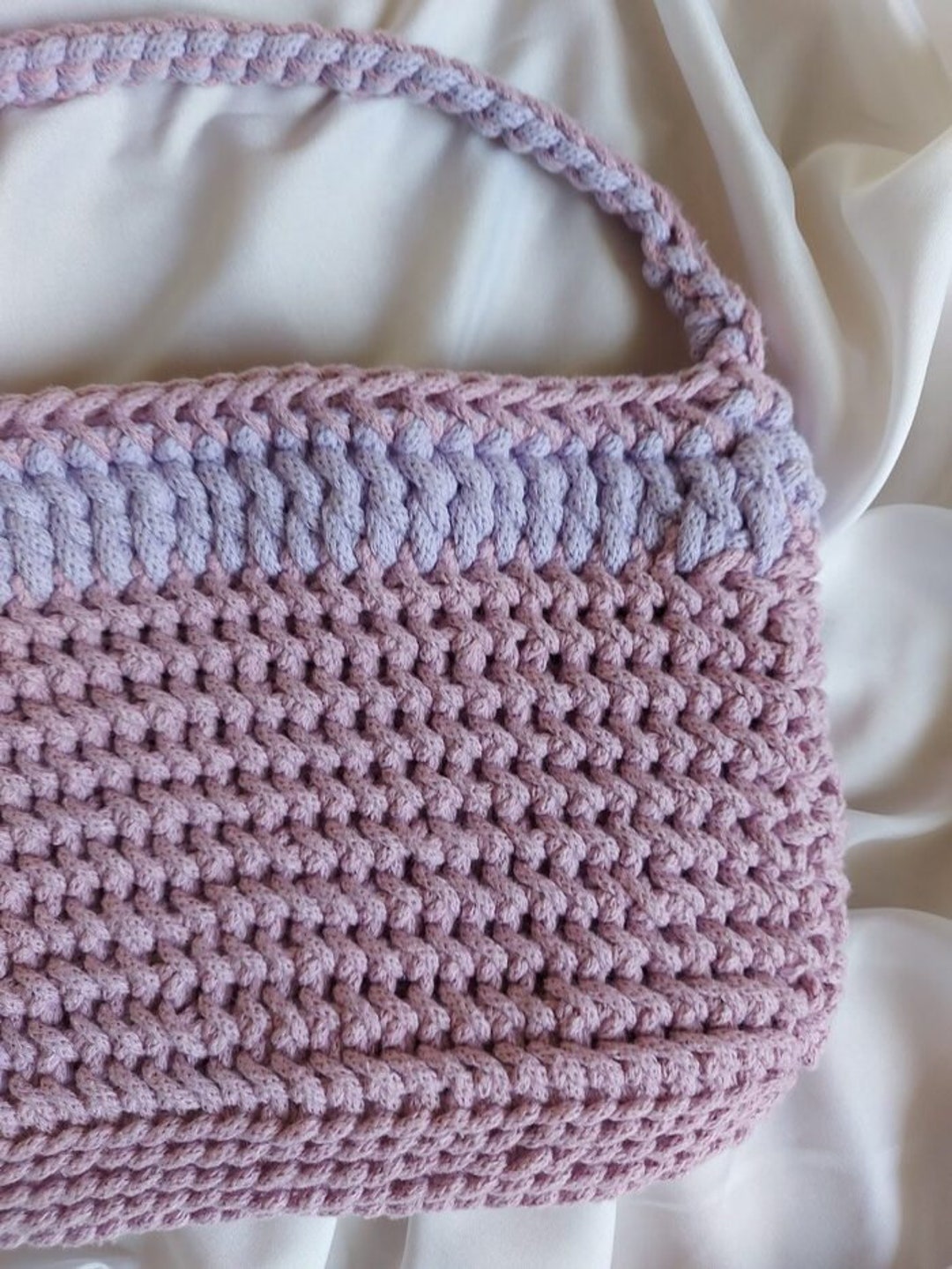 Mini Shoulder Bag, Crochet Bag, Date Bag, Youth Bag, Boho Style ...