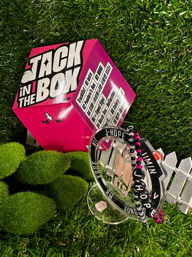 BTS J-hope Jack in the Box Album Inspired Beaded Bracelet - Etsy