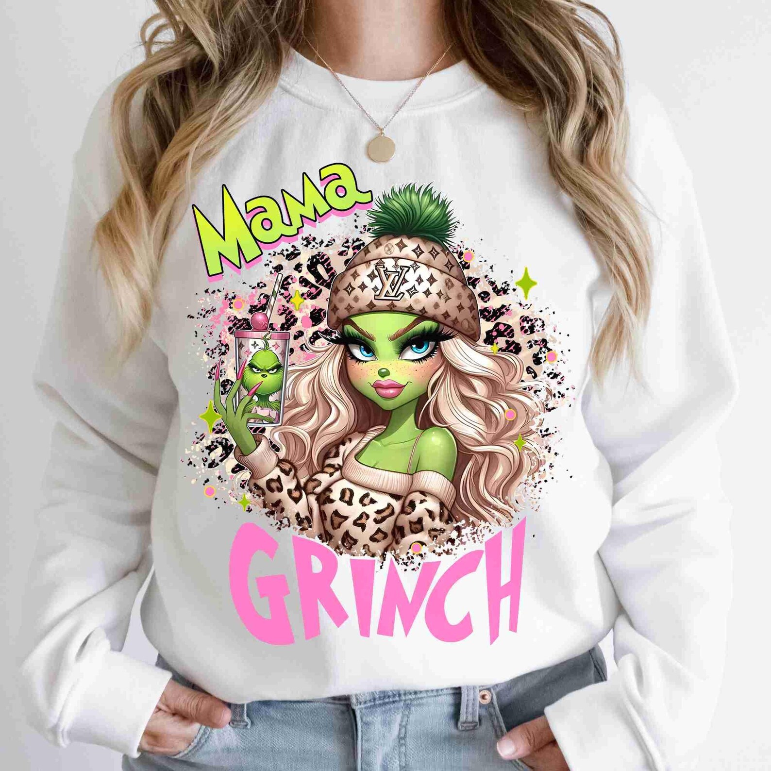 Bougie Grinch Bundle Png: Boojee Girl, Boogie, Loepard (digital ...