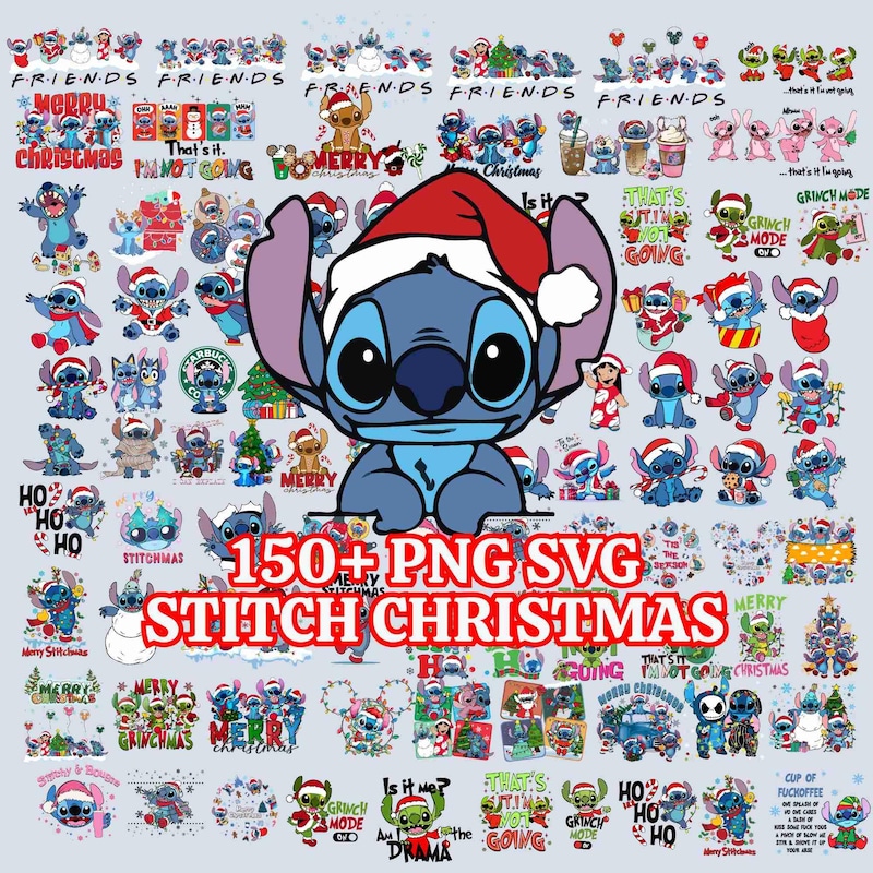 Festive Stickers Svg - Etsy