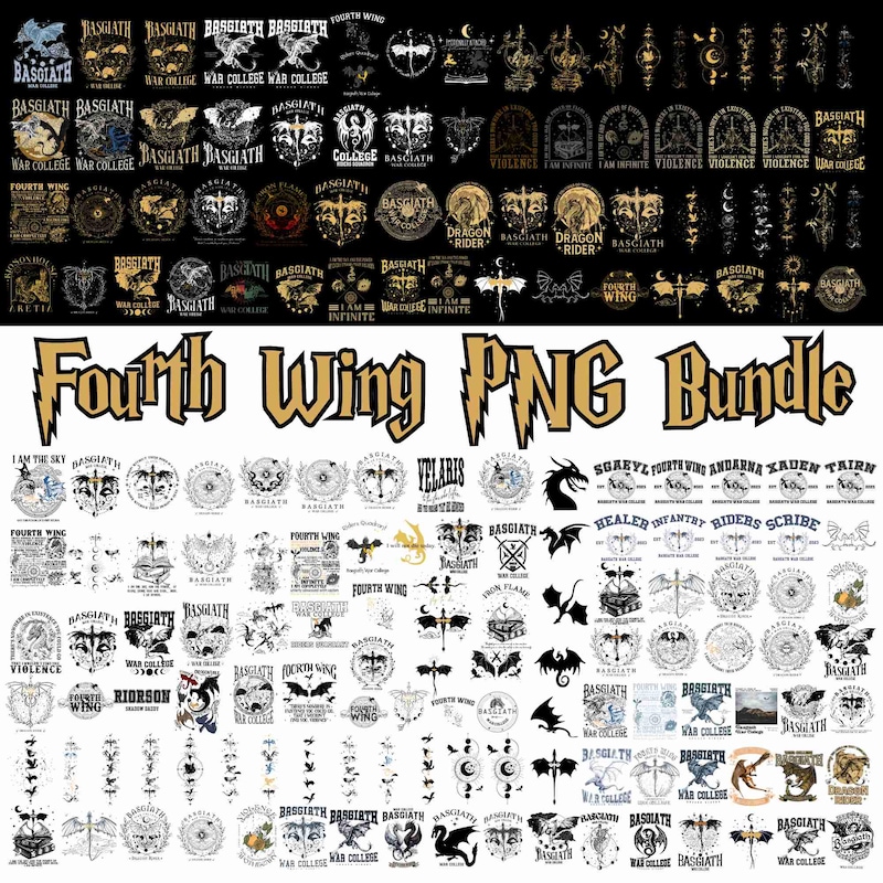 Fourth Wing Art Pdf - Etsy UK