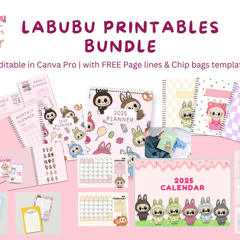 Labubu Box Template Printable - Etsy