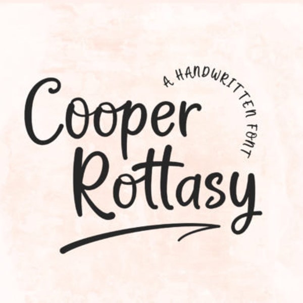 Cooper Calligraphy - Etsy